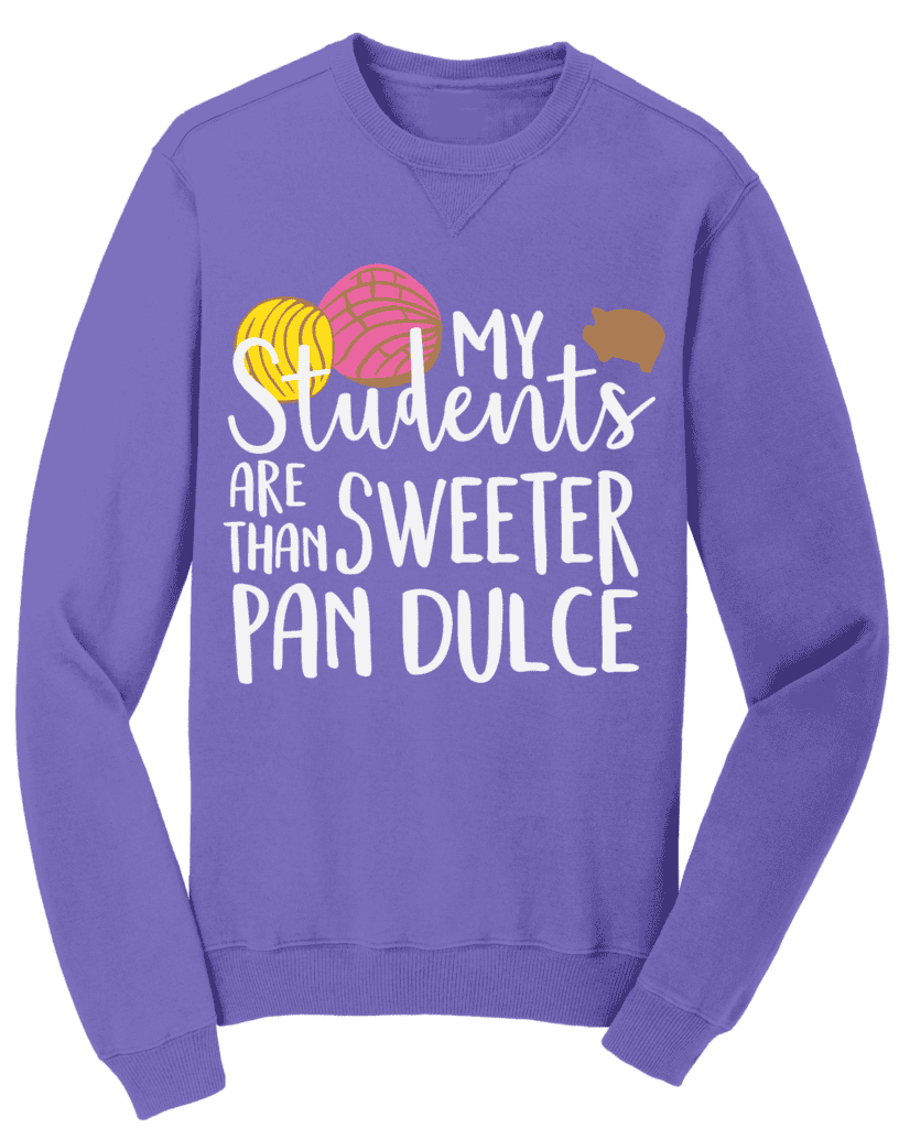 Sweeter than Pan Dulce sweater - Breezy Bilingual